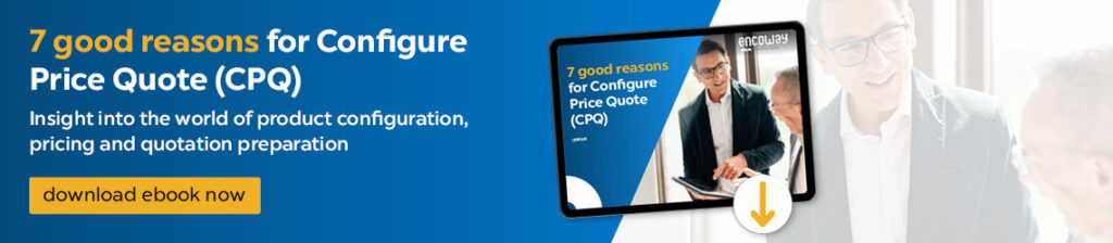 CPQ software for product configuration & variant management